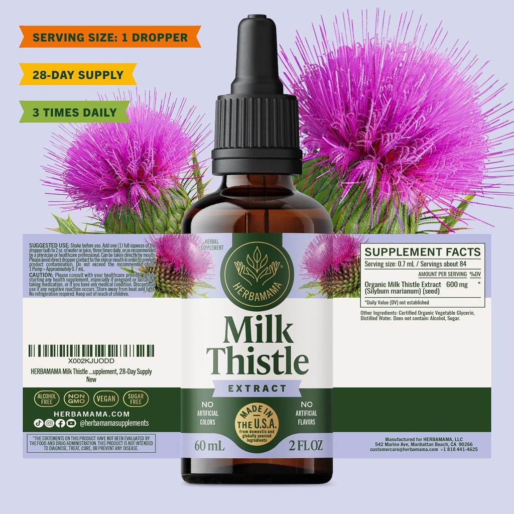 support your liver with milk thistle