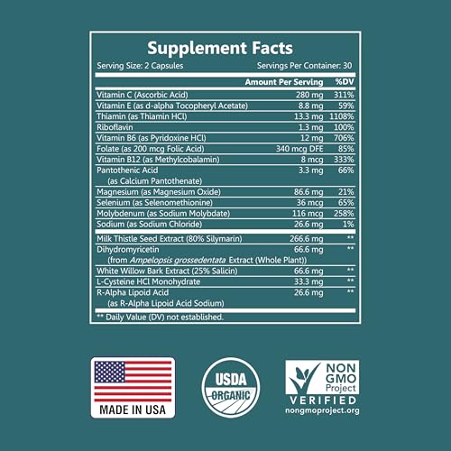 support your liver with silymarin
