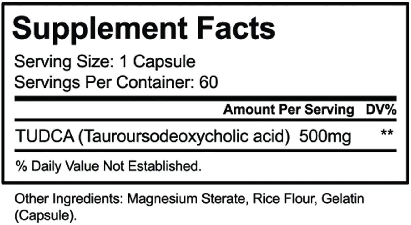 support your liver with TUDCA