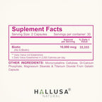 support your metabolism with biotin
