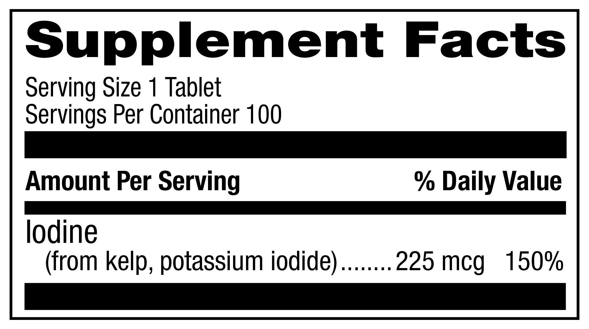 support your metabolism with iodine