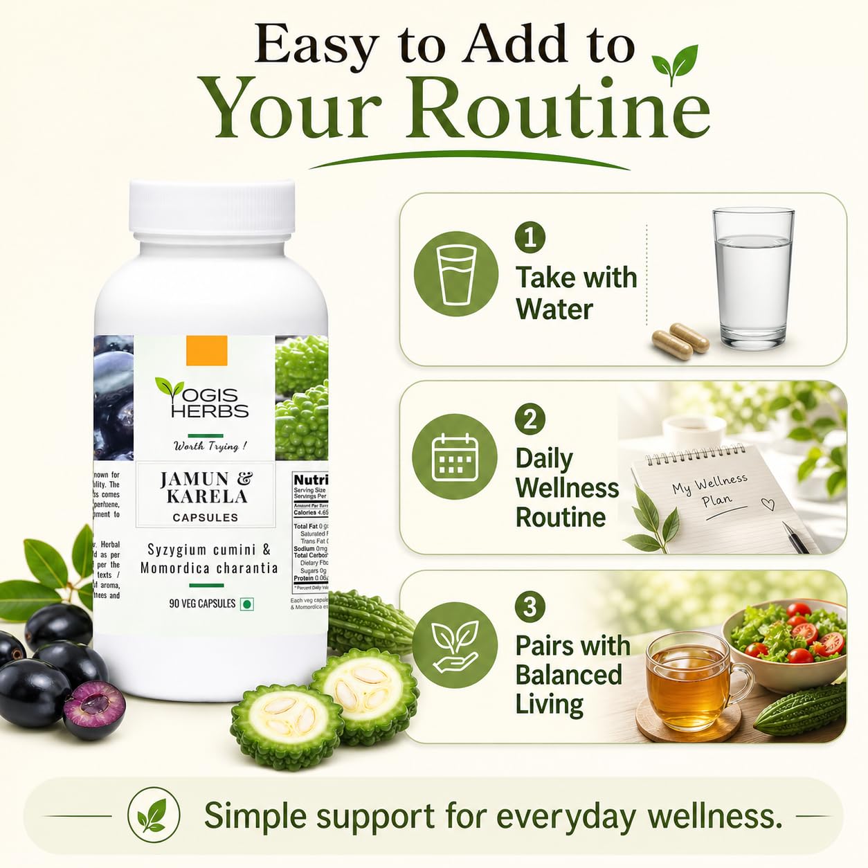 support your metabolism with karela