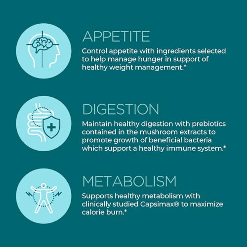 support your metabolism with mushrooms