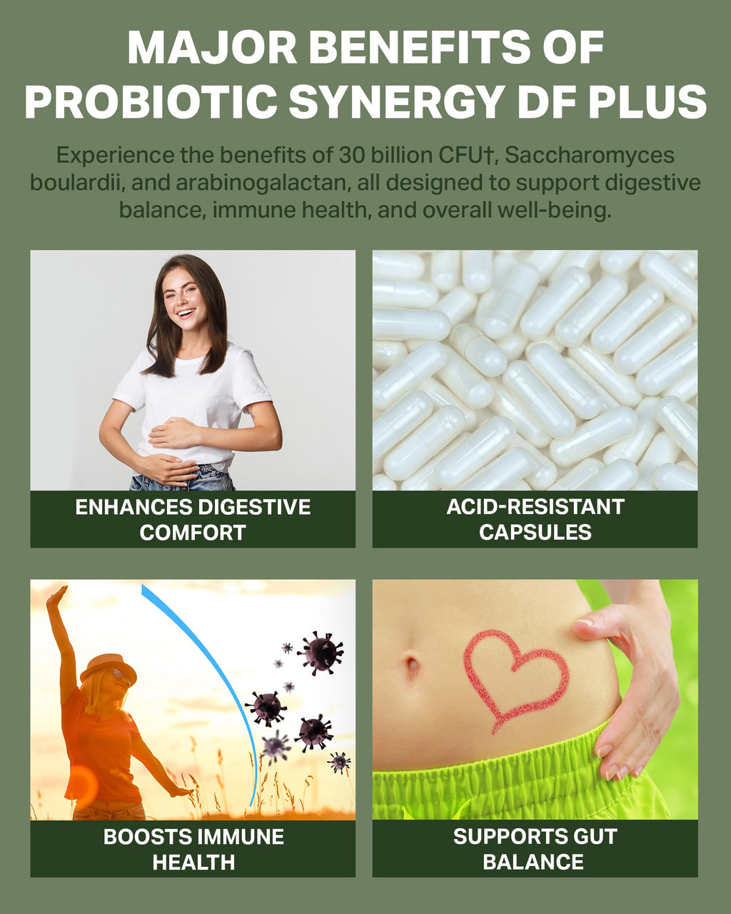 support your microbiome with probiotics