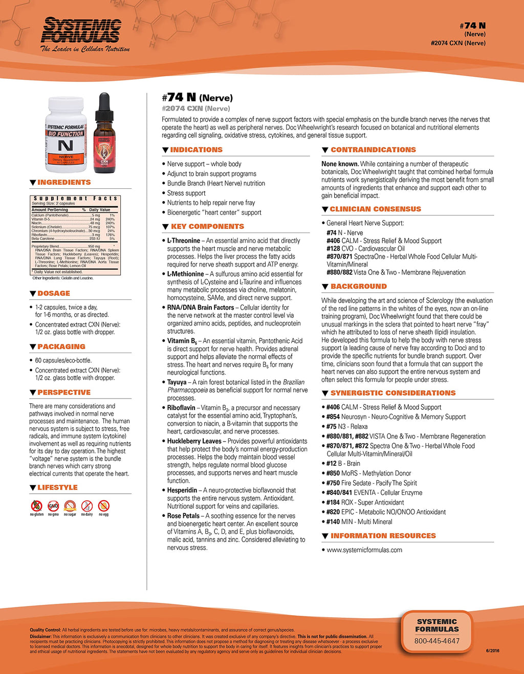 support your nervous system with blended vitamins