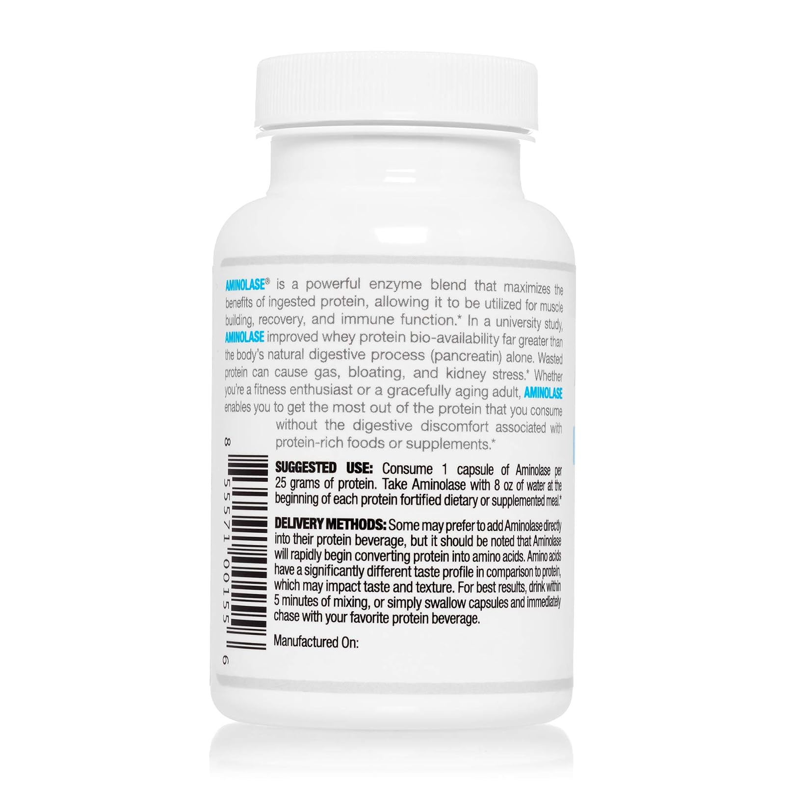 support your protein intake with enzymes