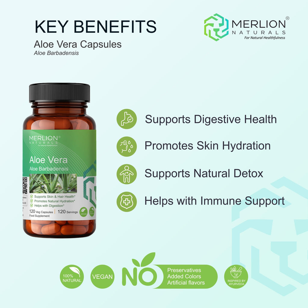 support your skin with aloe vera
