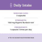 support your wellness with burdock root