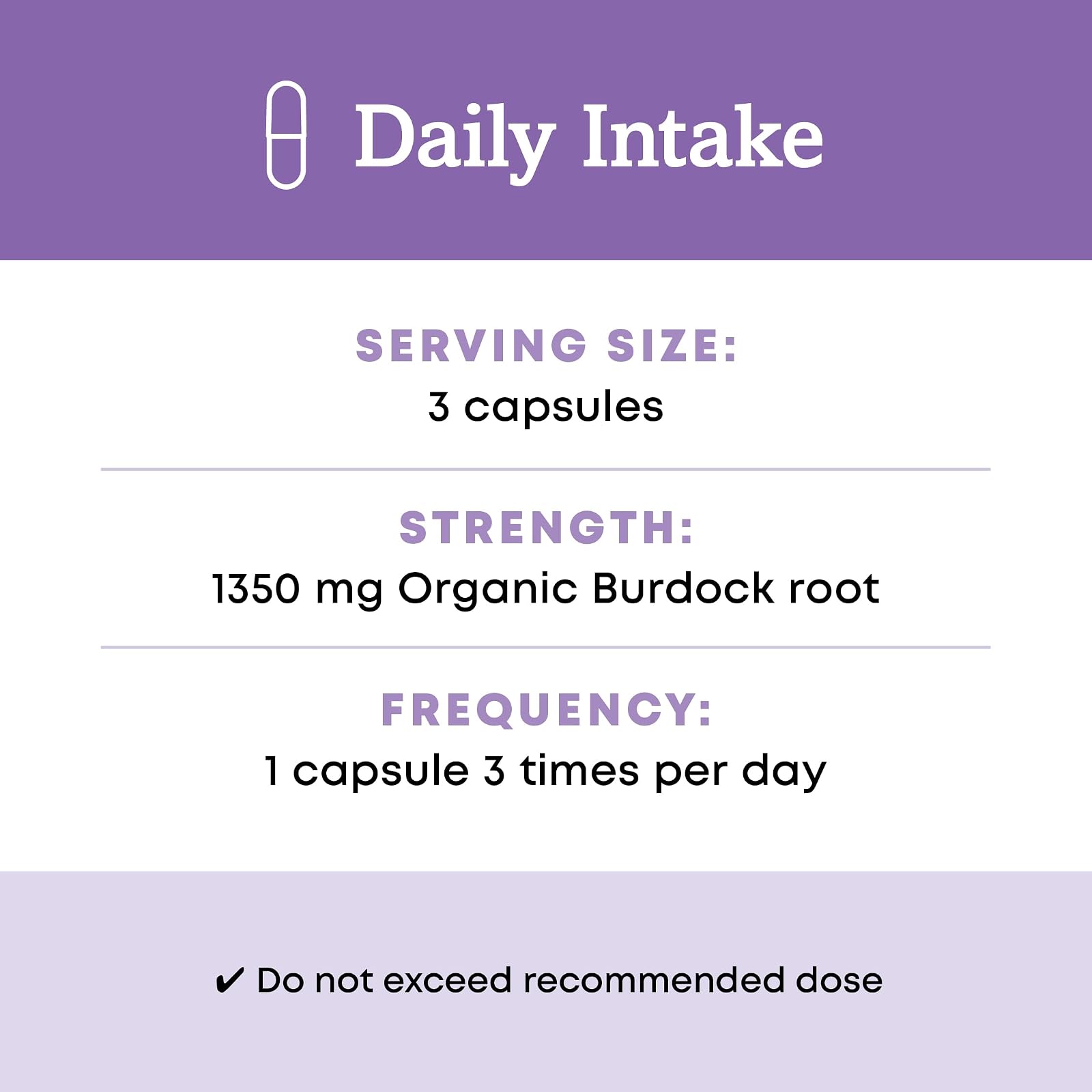 support your wellness with burdock root