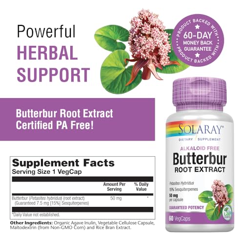 support your wellness with Butterbur
