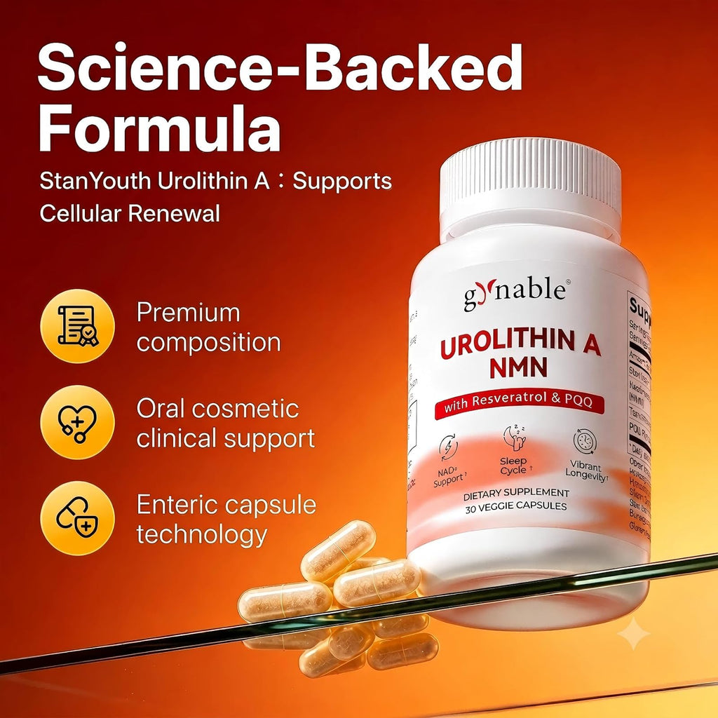 Support your wellness with Urolithin A