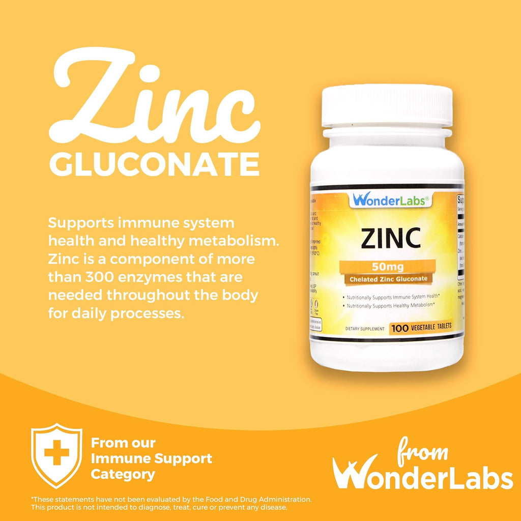 support your wellness with zinc tablets