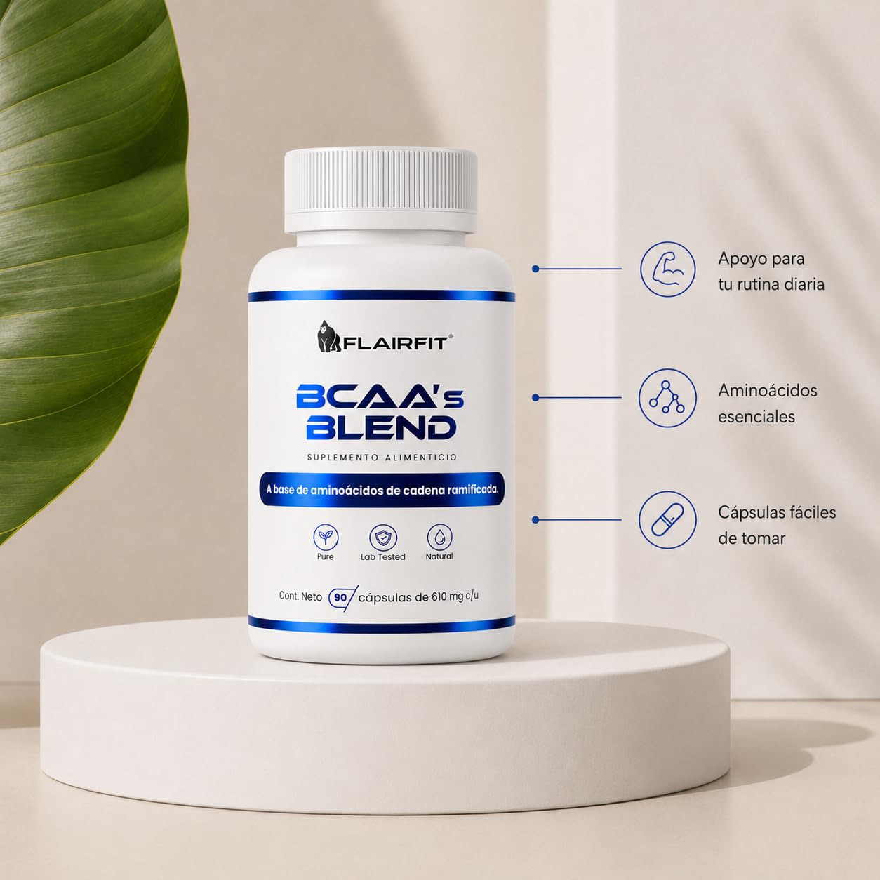 support your workout with BCAAs