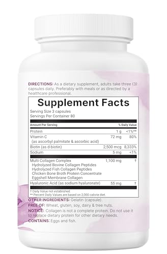 supporting hair nails with collagen