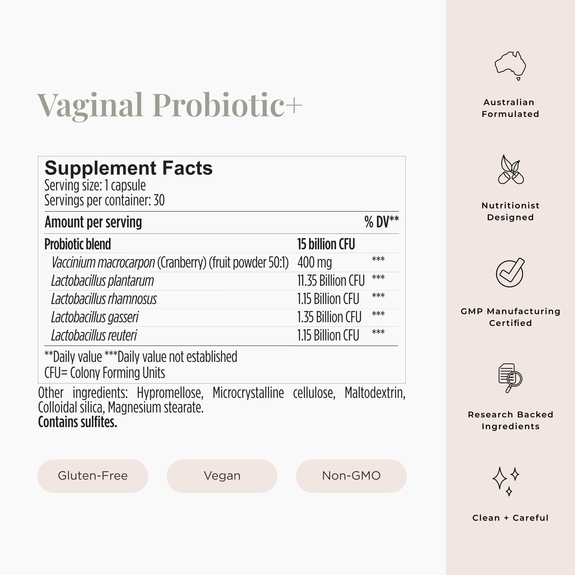 supportive acidophilus for feminine health