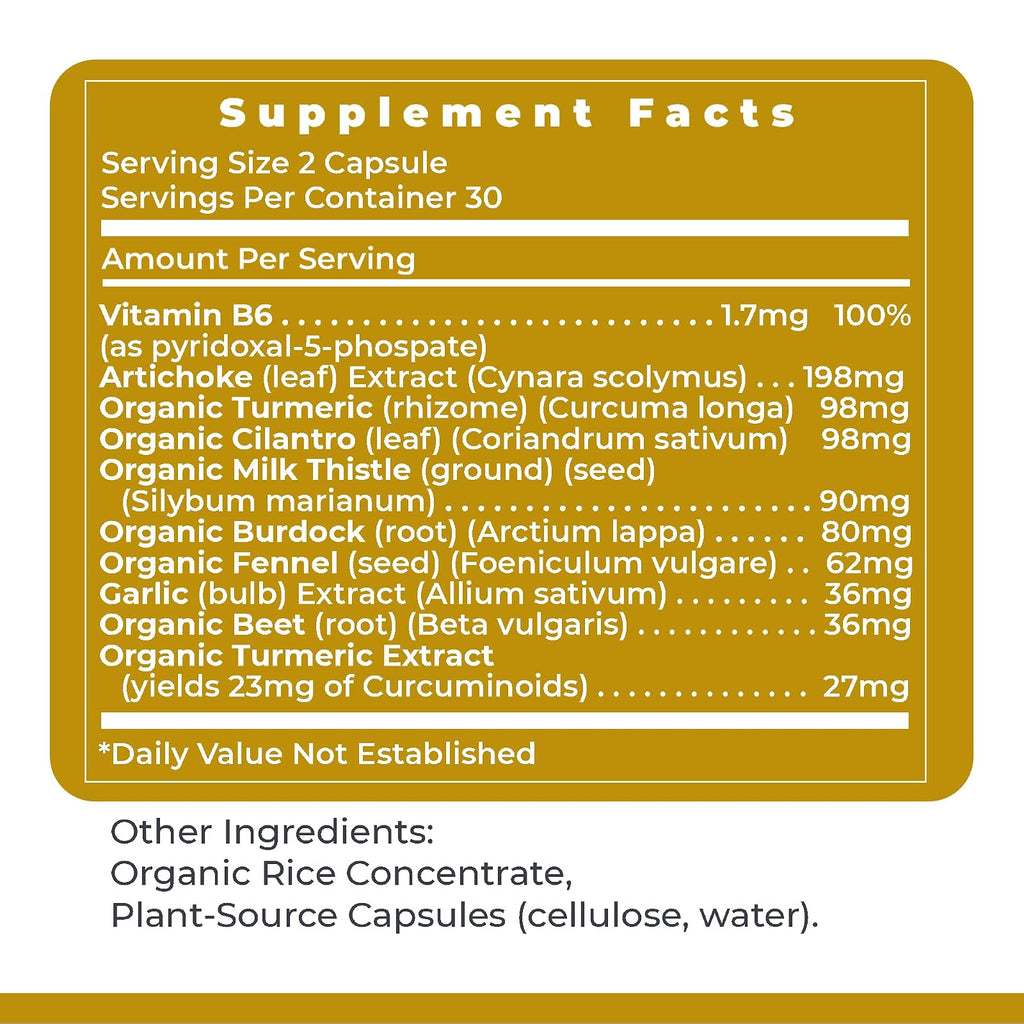supportive artichoke formula for vitality