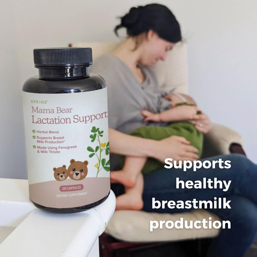 Supportive capsules for milk production