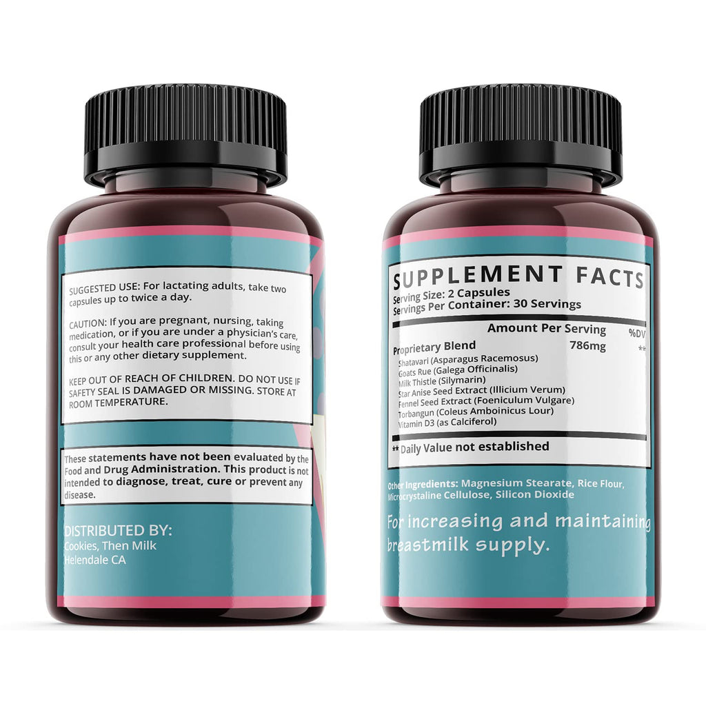 supportive capsules for nursing mothers