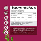 supportive D Mannose and cranberry blend