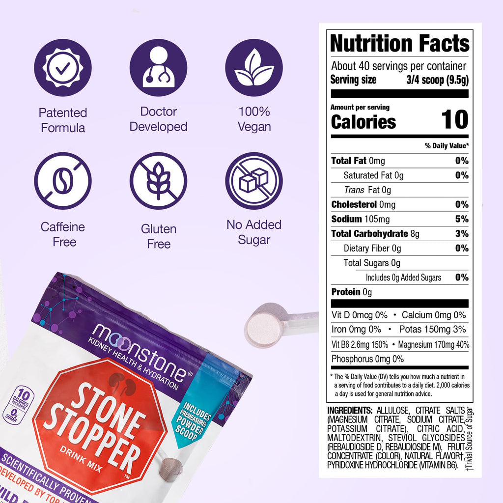 supportive drink for kidney stones