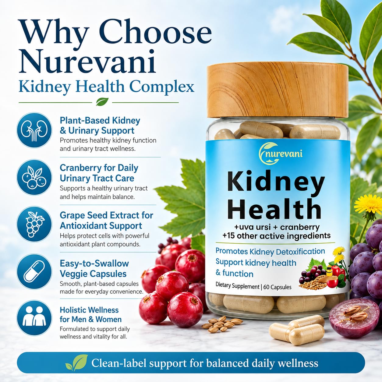 supportive formula for renal health