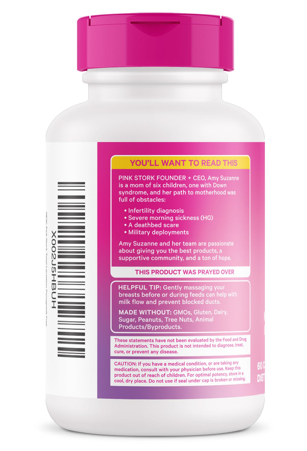 supportive herbal blend for breastfeeding