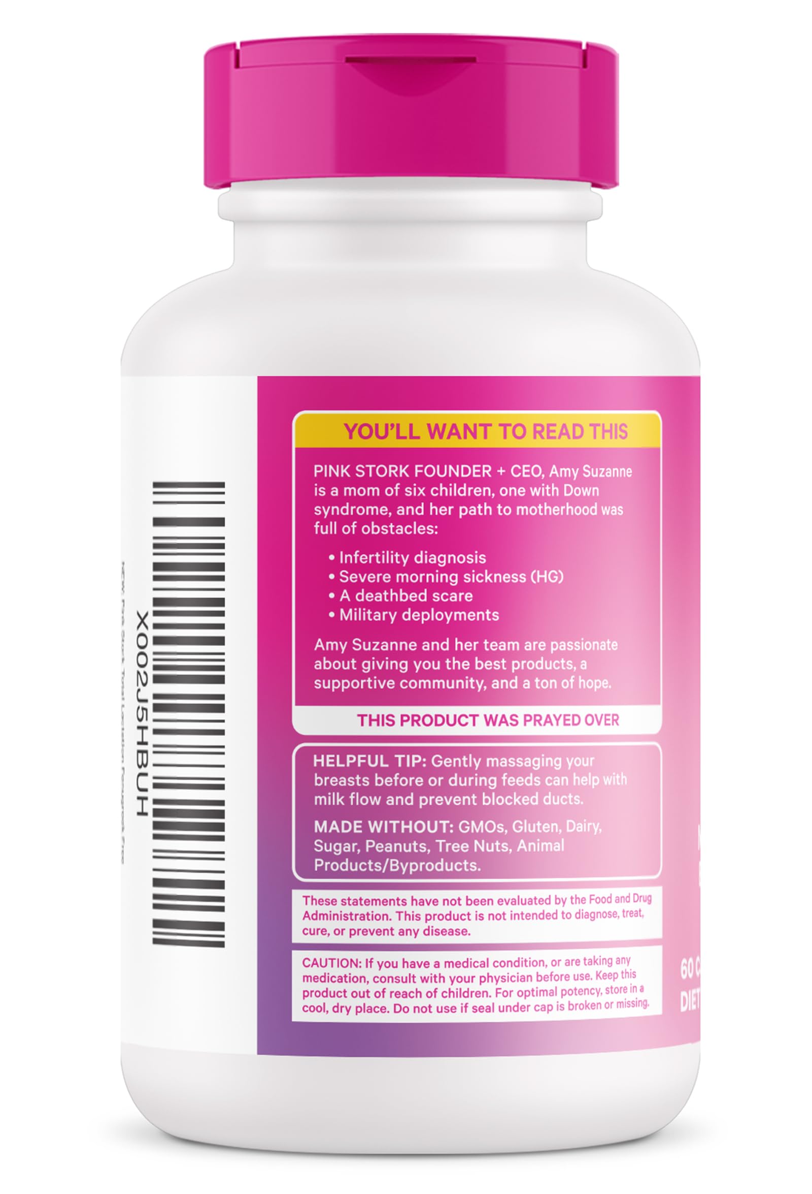 supportive herbal blend for breastfeeding