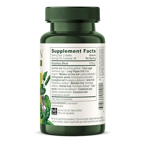 supportive herbal blend for lungs