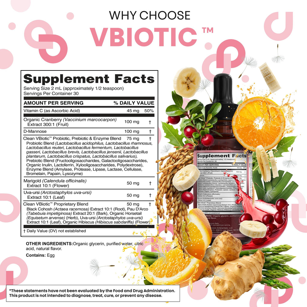 supportive herbal blend with cranberry