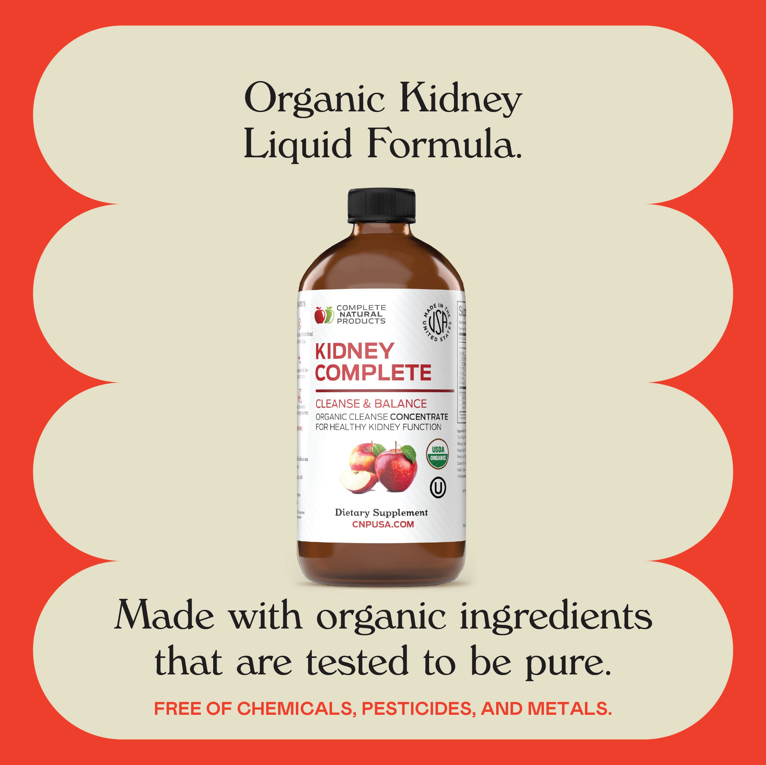 supportive kidney detox solution