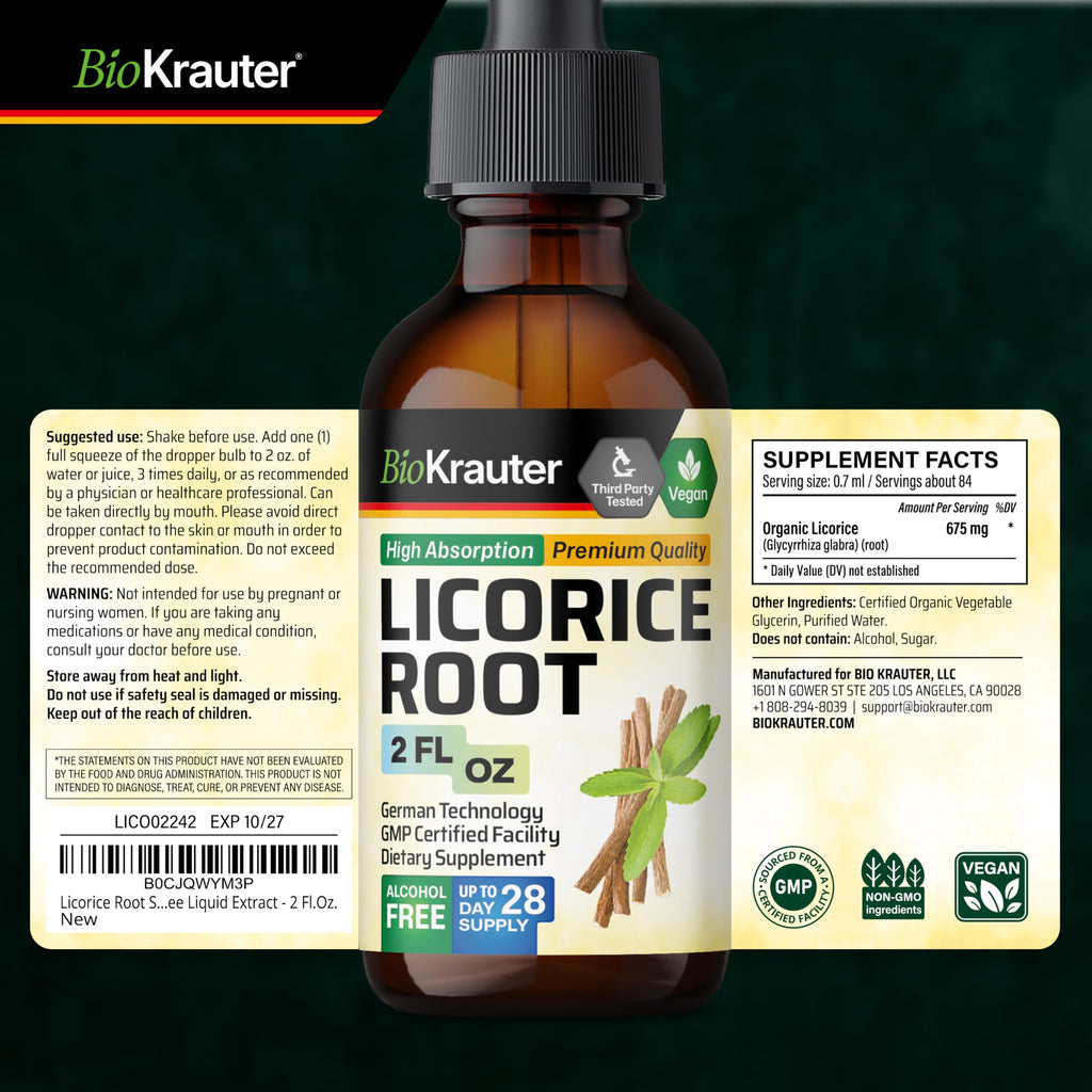 supportive licorice root for health