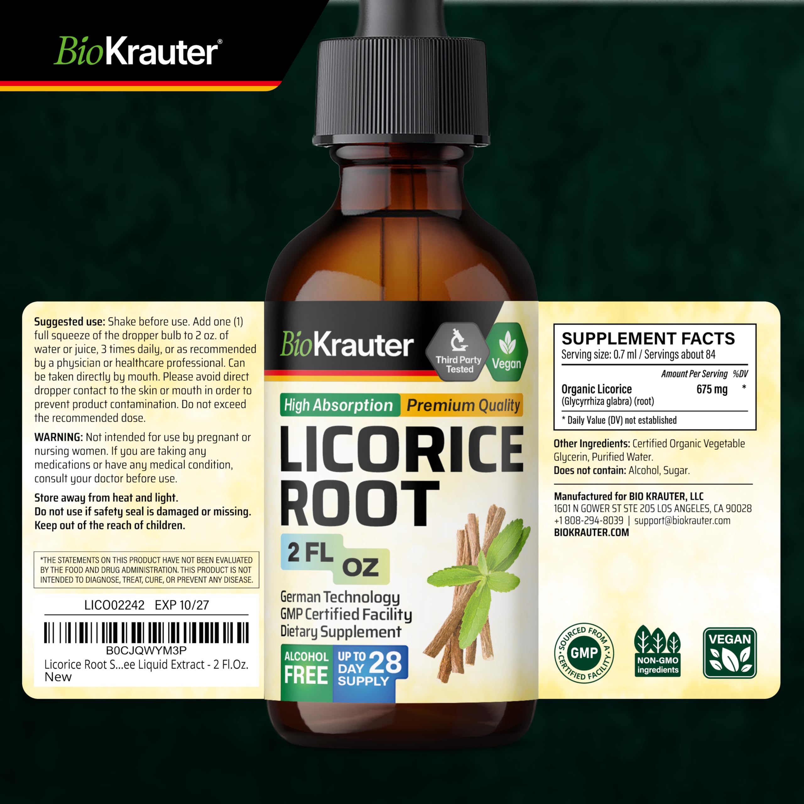 supportive licorice root for health
