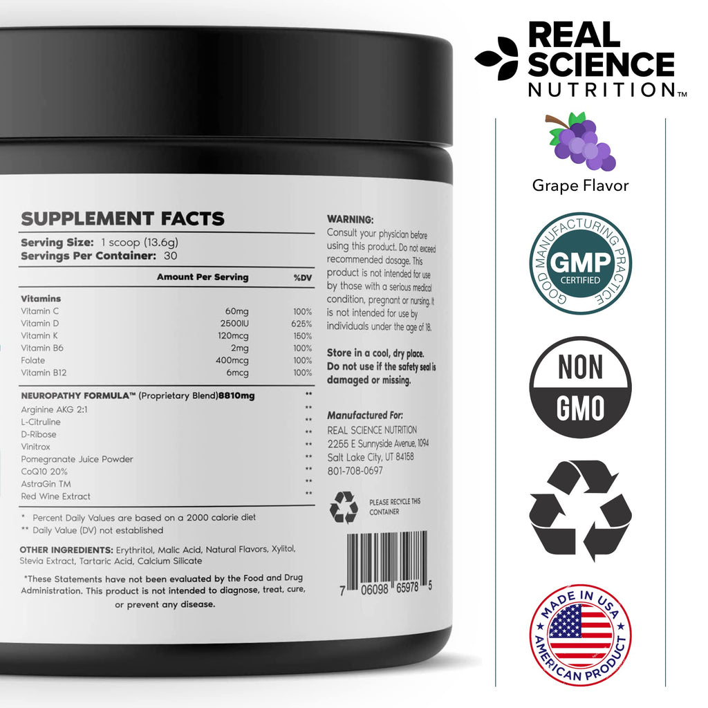 supportive nutrition for healthy nerve function