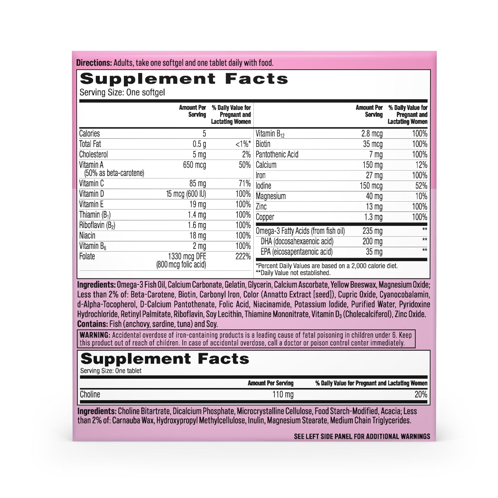 supportive prenatal dha for baby development