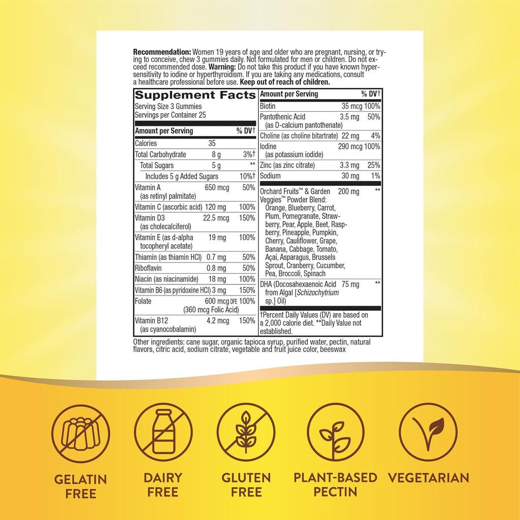 supportive prenatal dha for baby