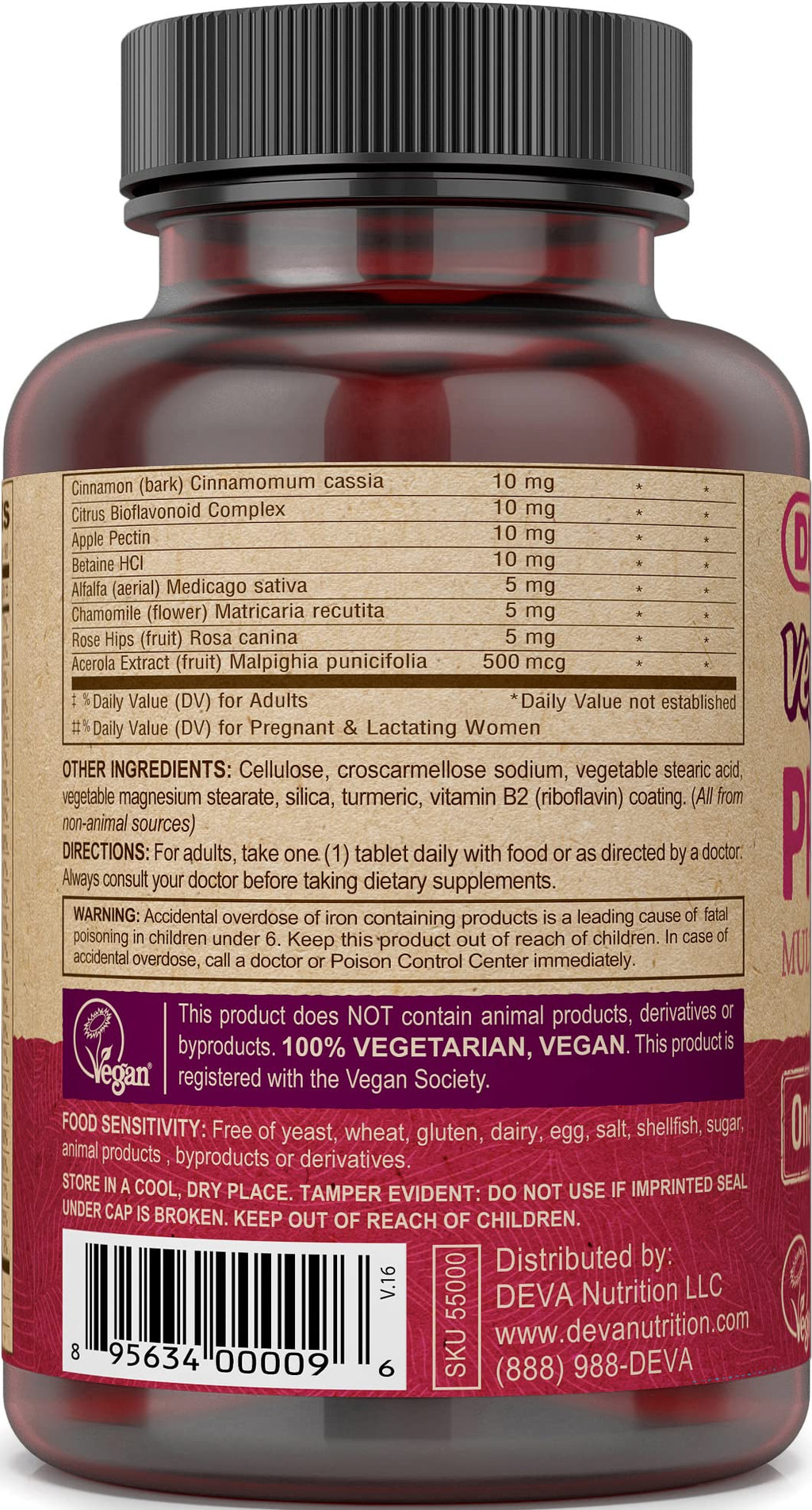 supportive prenatal vitamins for baby