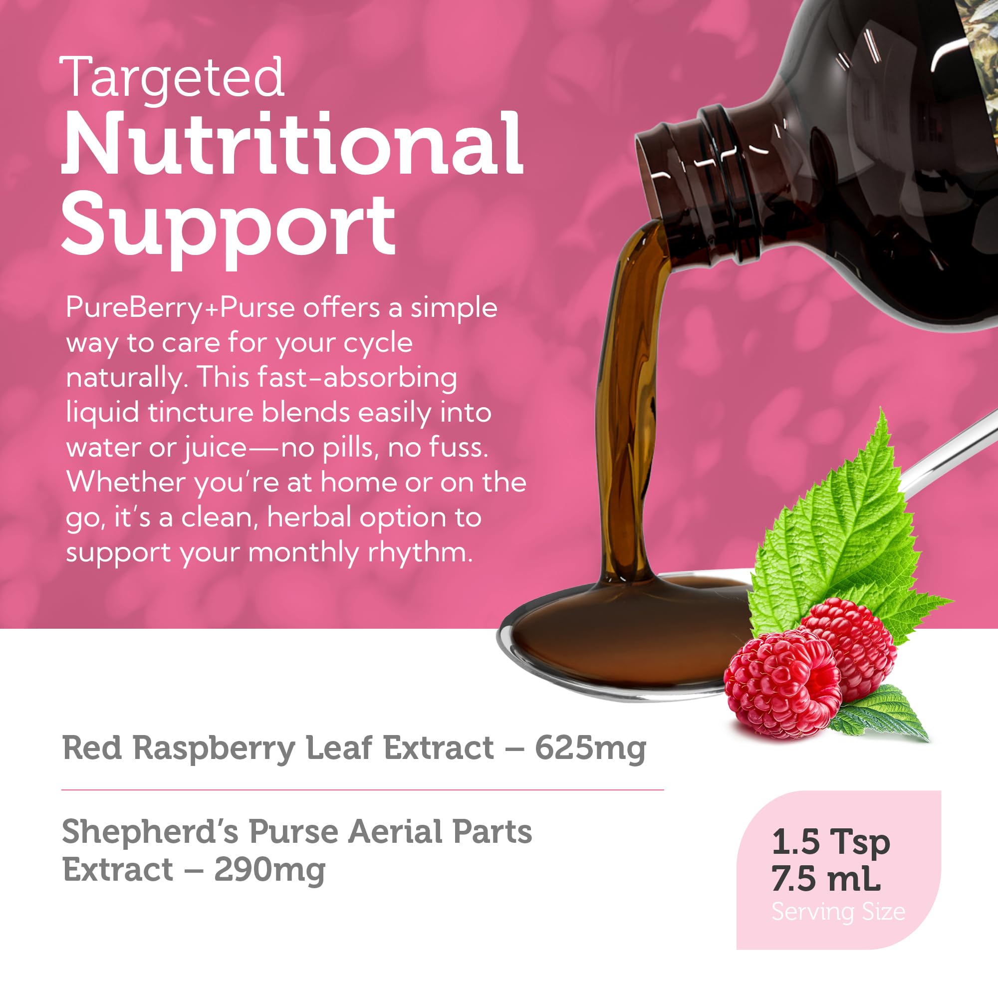 supportive raspberry ketones for menstrual health