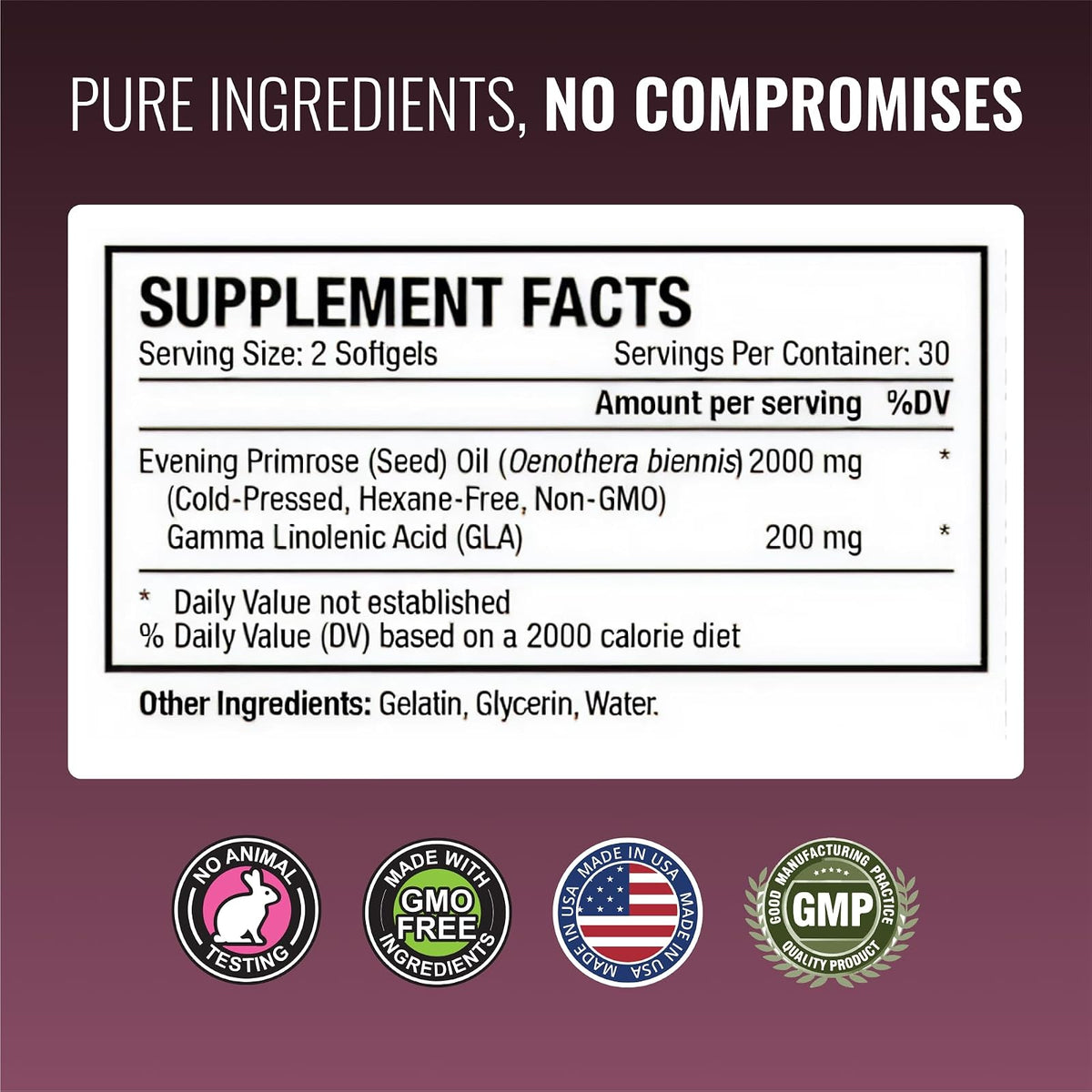 Supportive softgels for menstrual comfort