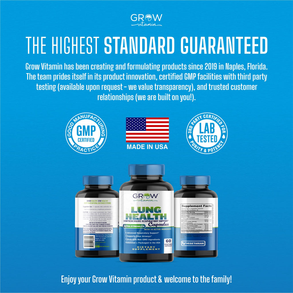 supportive vitamins for lung function