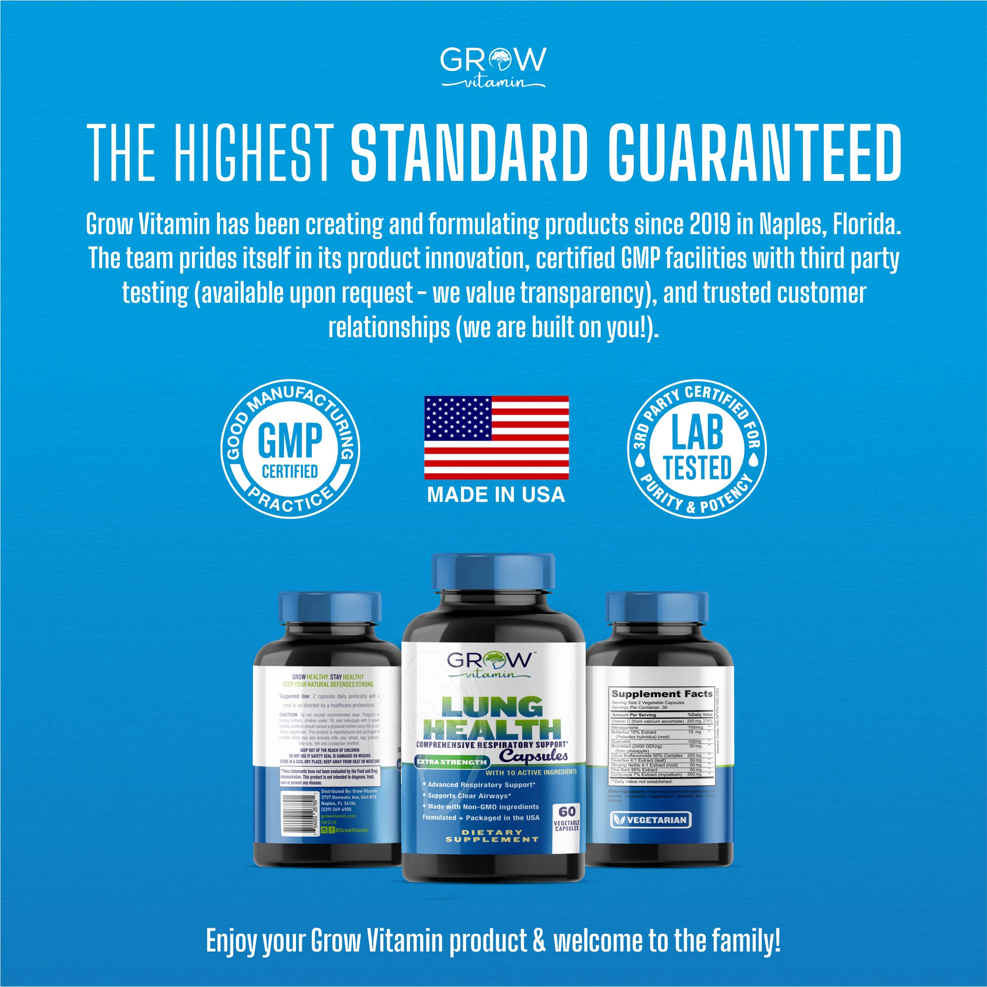 supportive vitamins for lung function