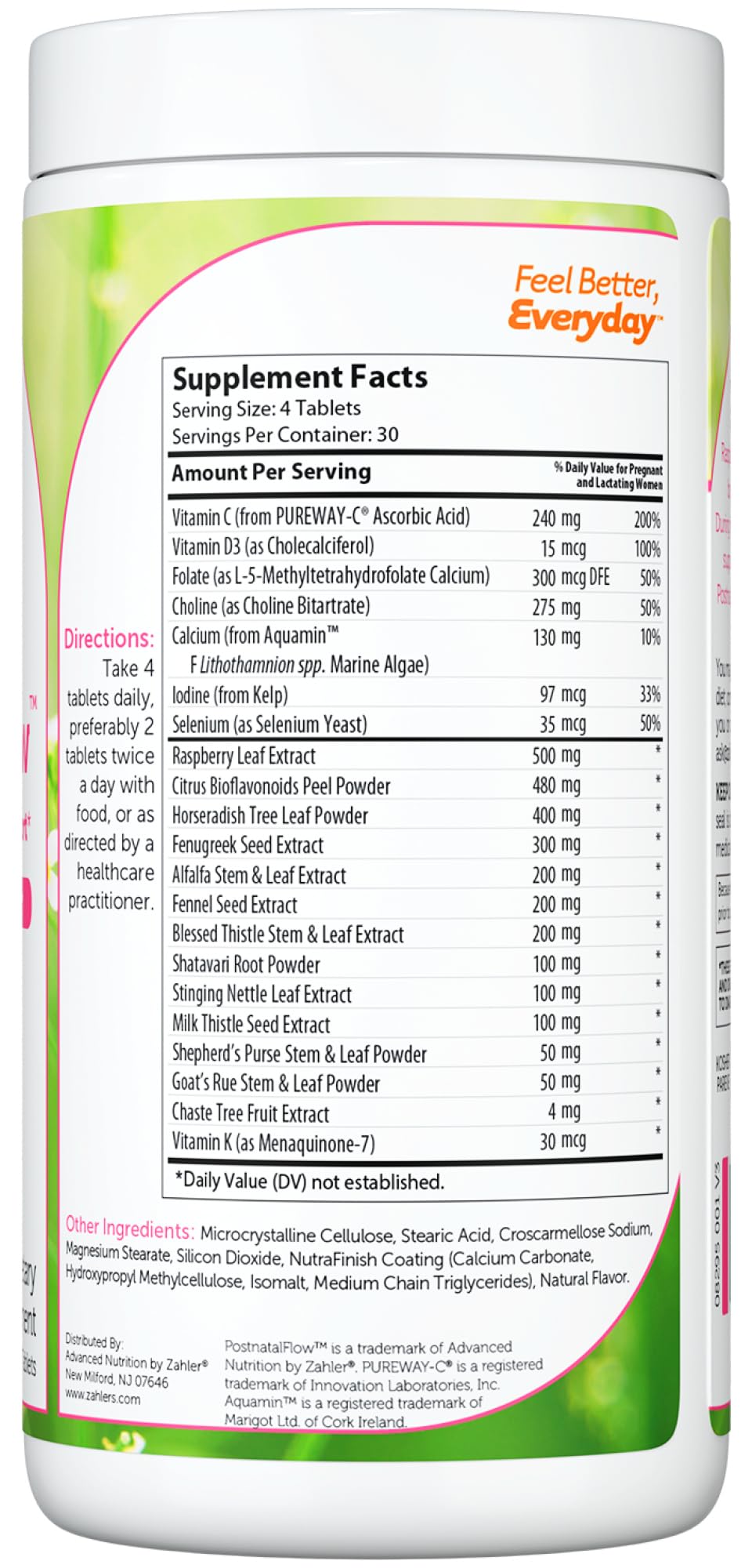 supportive vitamins for new moms