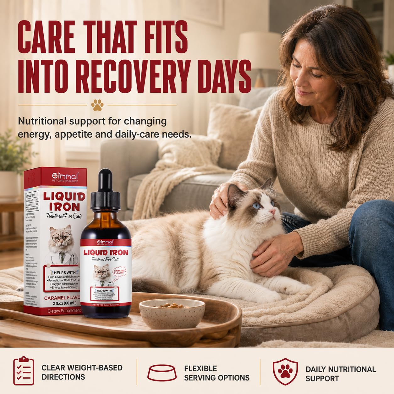 supports anemia treatment in kittens