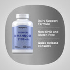 Supports bladder health with D-Mannose