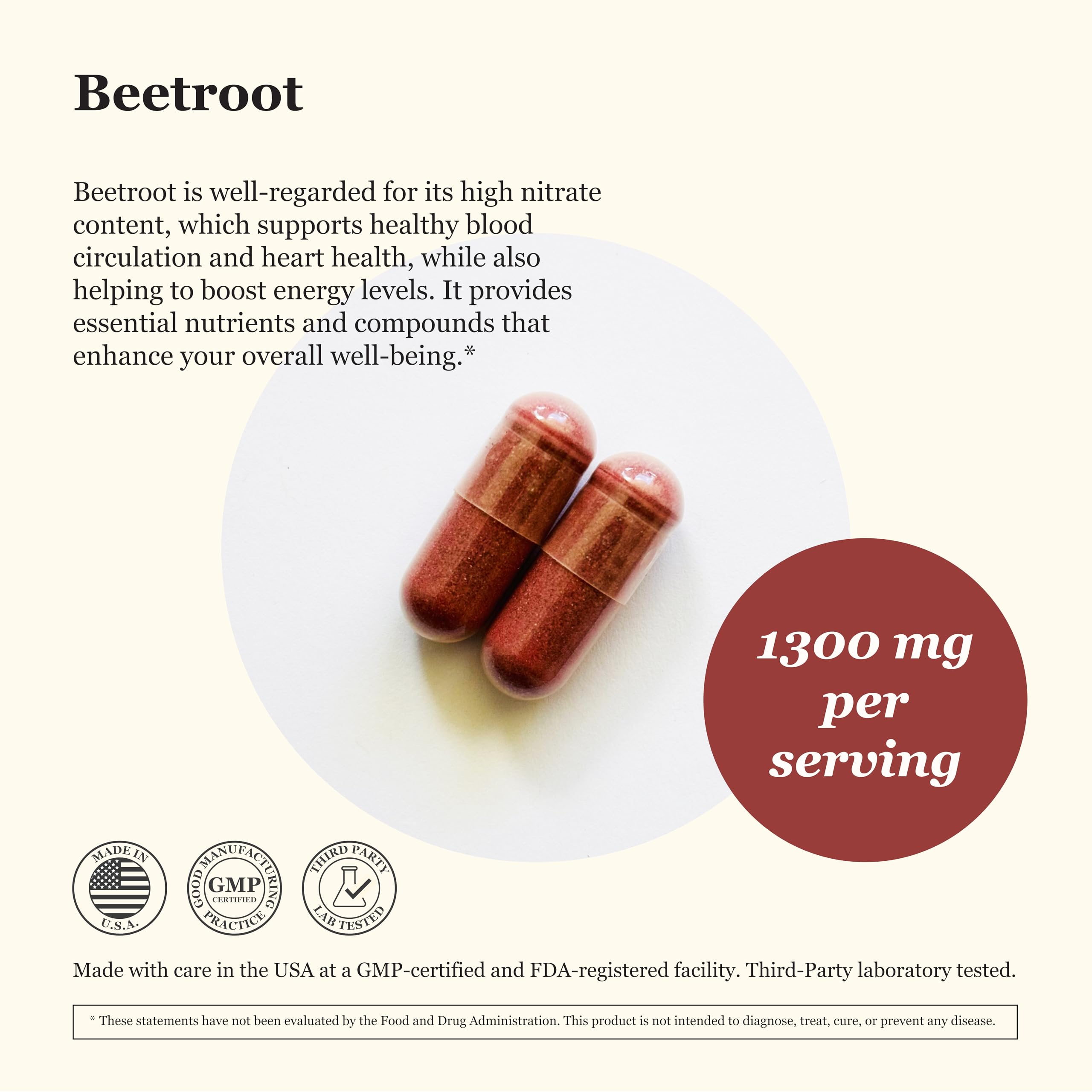 Supports blood circulation herbal supplement