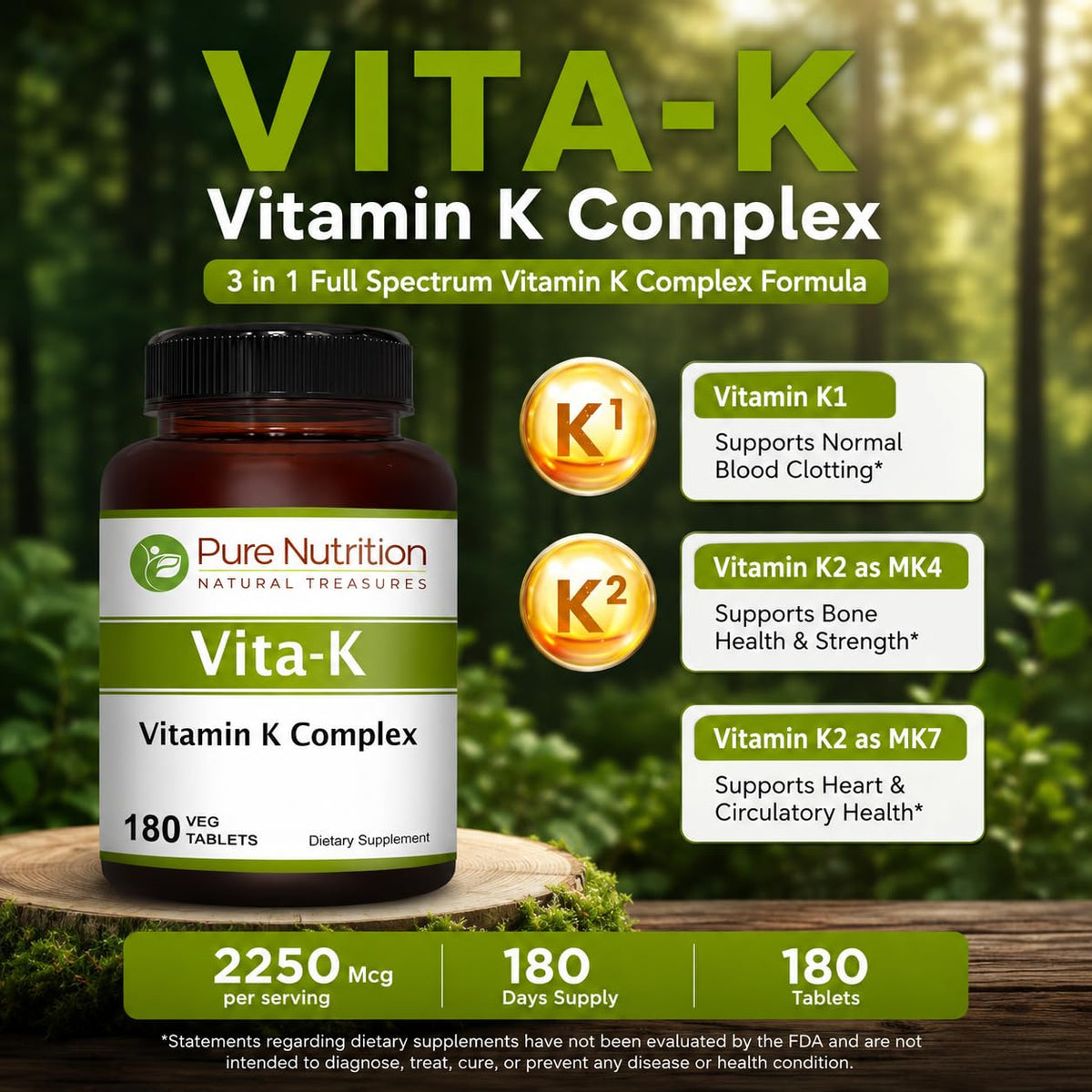 Supports bone and heart health