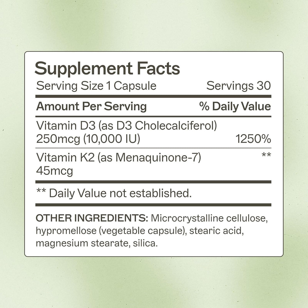 supports bone and immune health