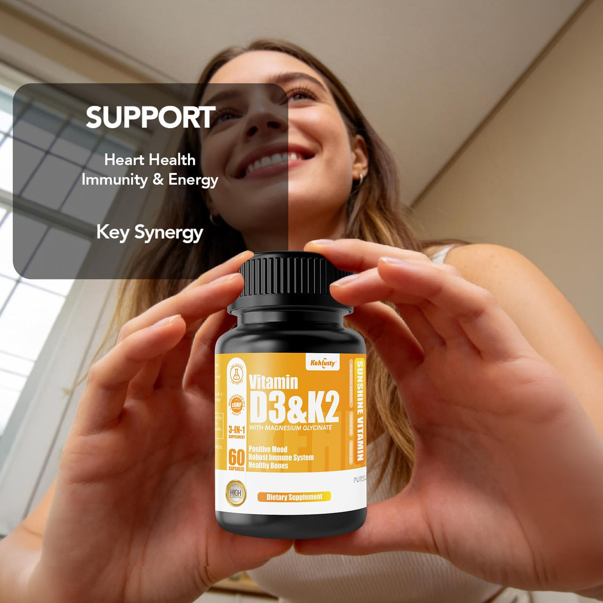 Supports bone and immune health