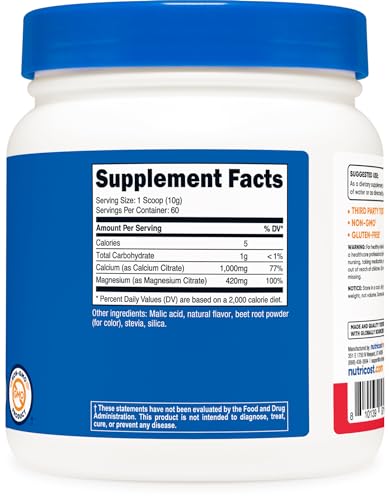 Supports bone density with calcium magnesium