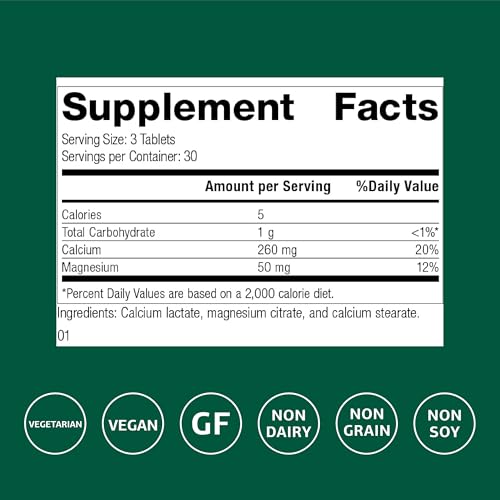 Supports bone density with calcium