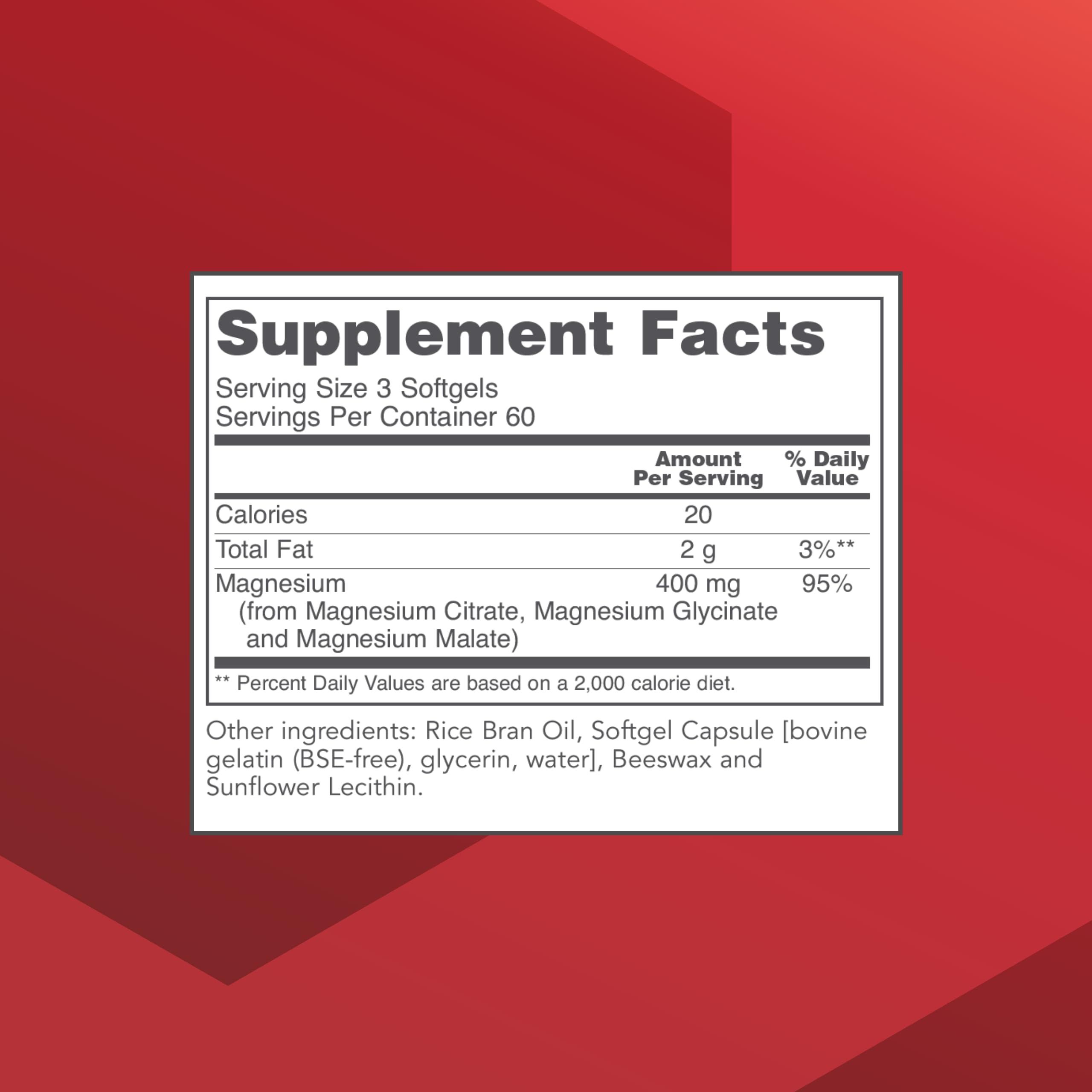 supports bone formation with magnesium